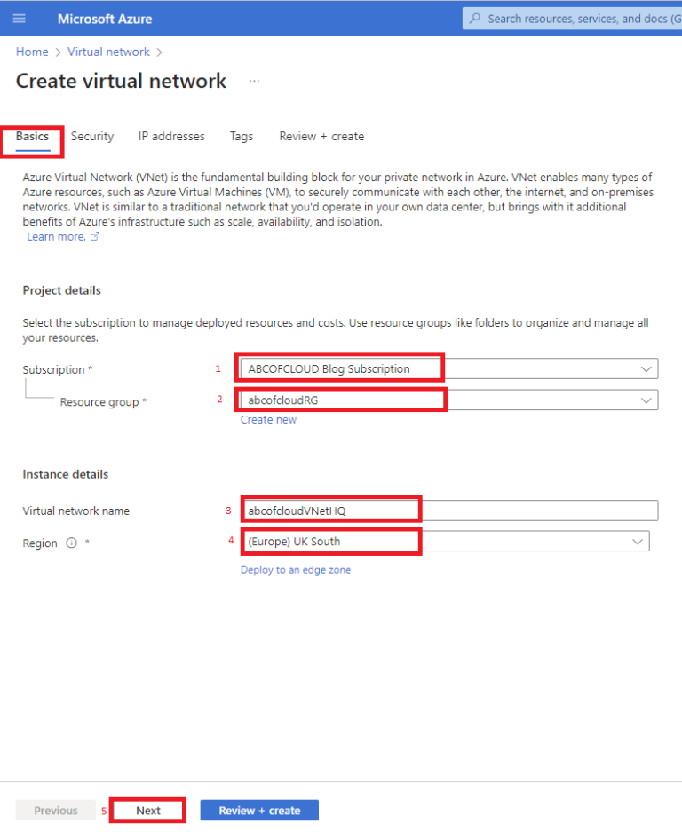 How To Configure Virtual Network Peering in Azure - ABC of Cloud Computing